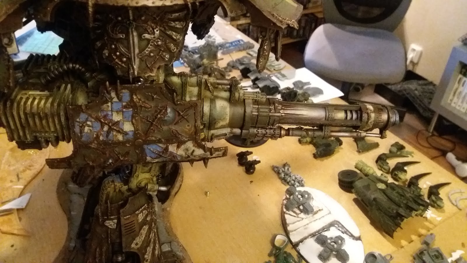 Wh 40k modelling blog by Agis: Varangian volcano cannon