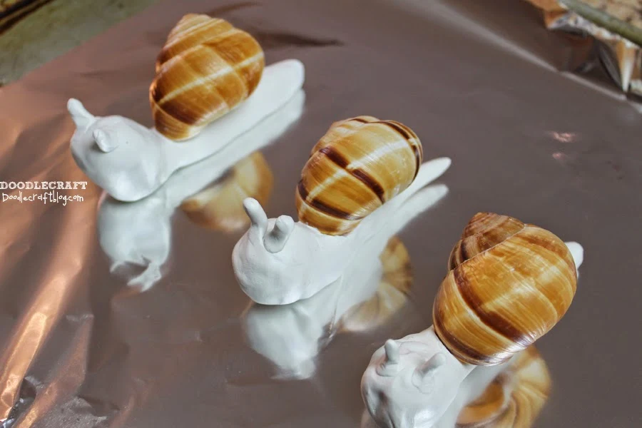 Colorful Garden Snails!