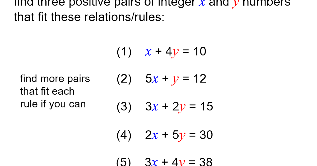 MEDIAN Don Steward mathematics teaching: rules to points 2