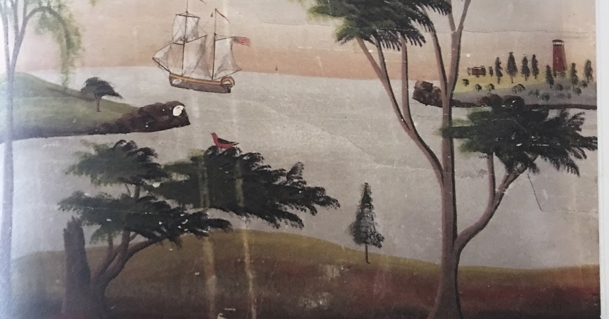 Kolene Spicher: Rufus Porter Style Wall Panel