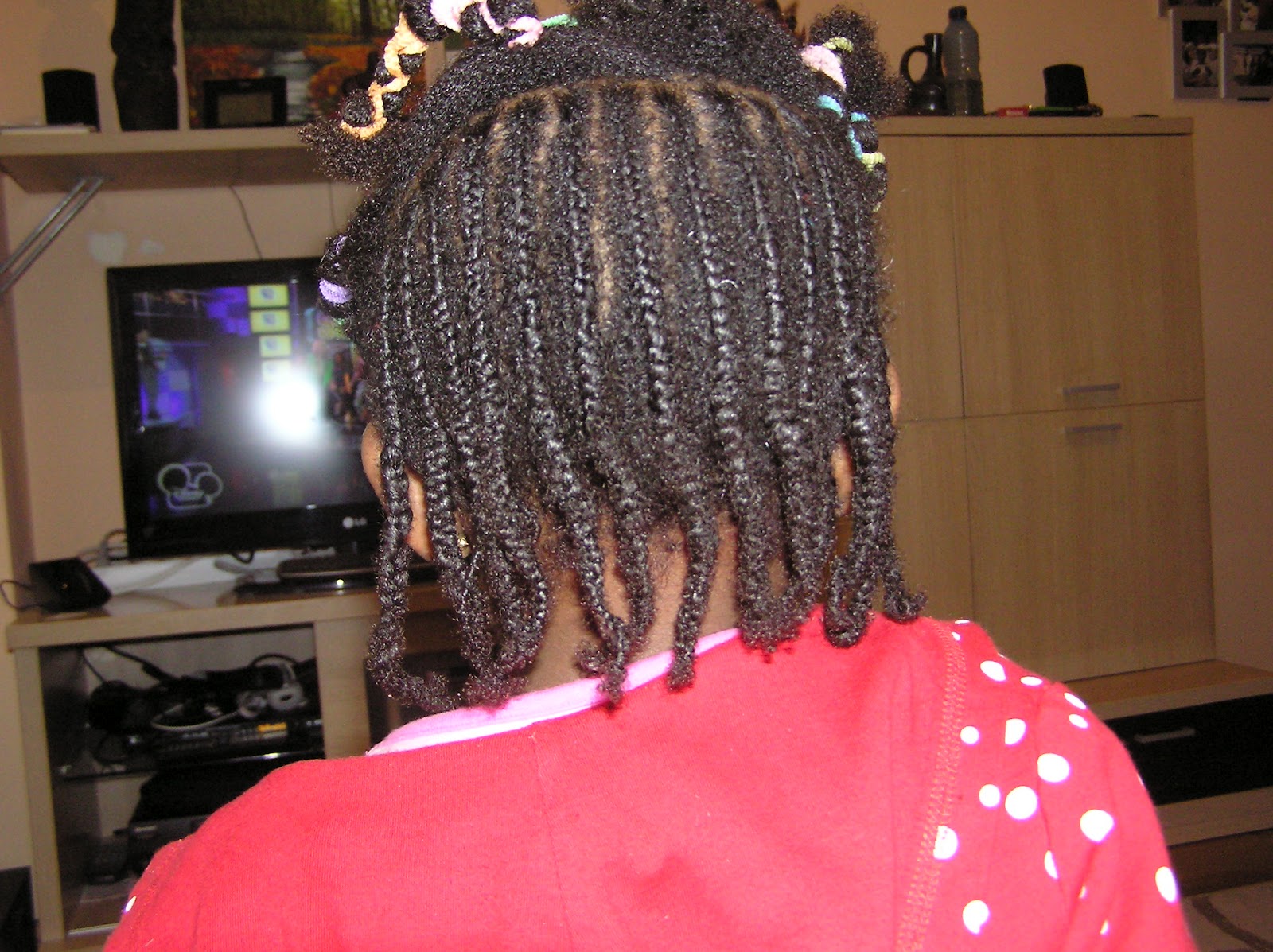 Mi princesa Nubia y su pelo Afro: Trencitas