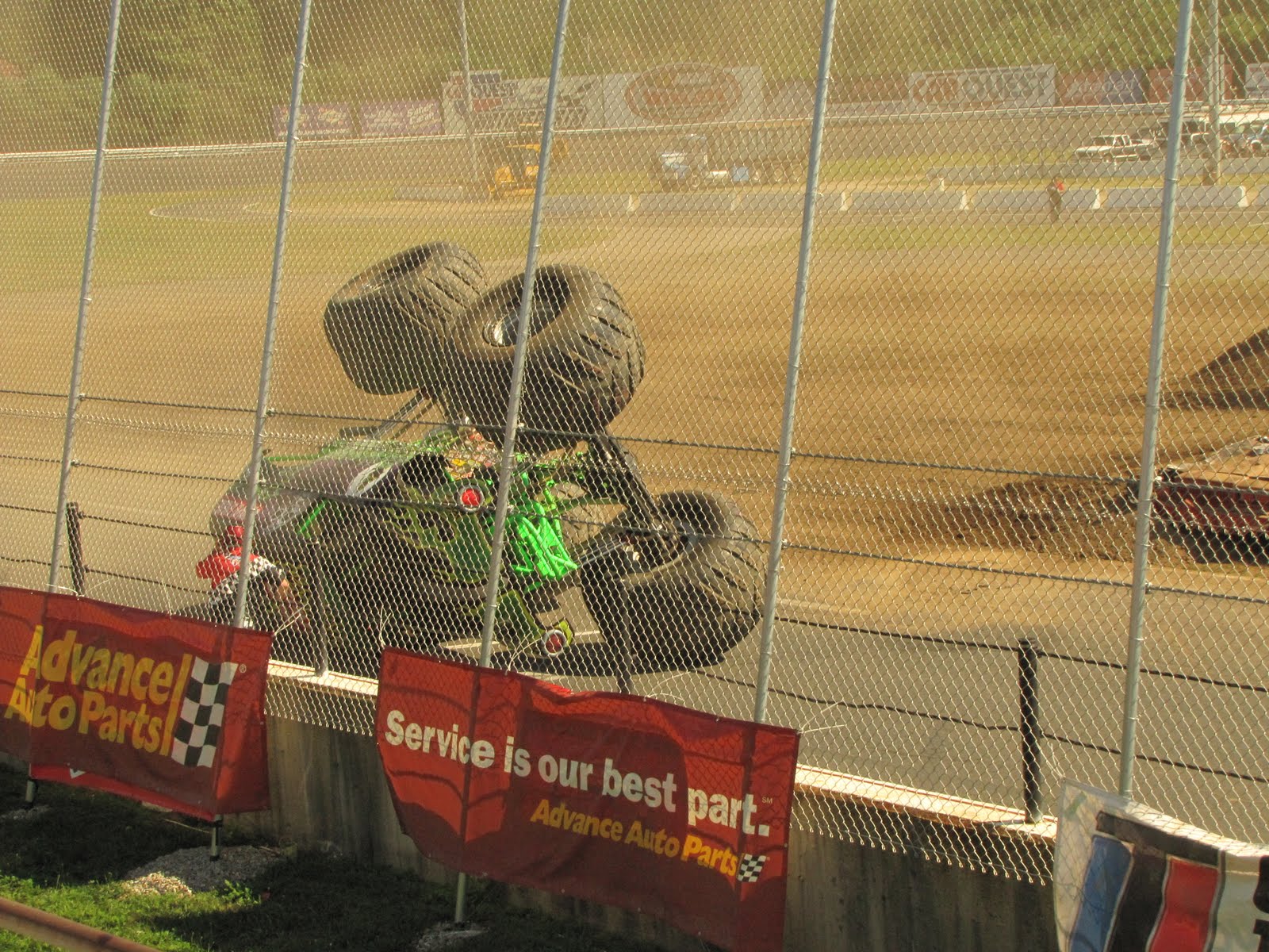 Monster Jam at the Stafford Motor Speedway