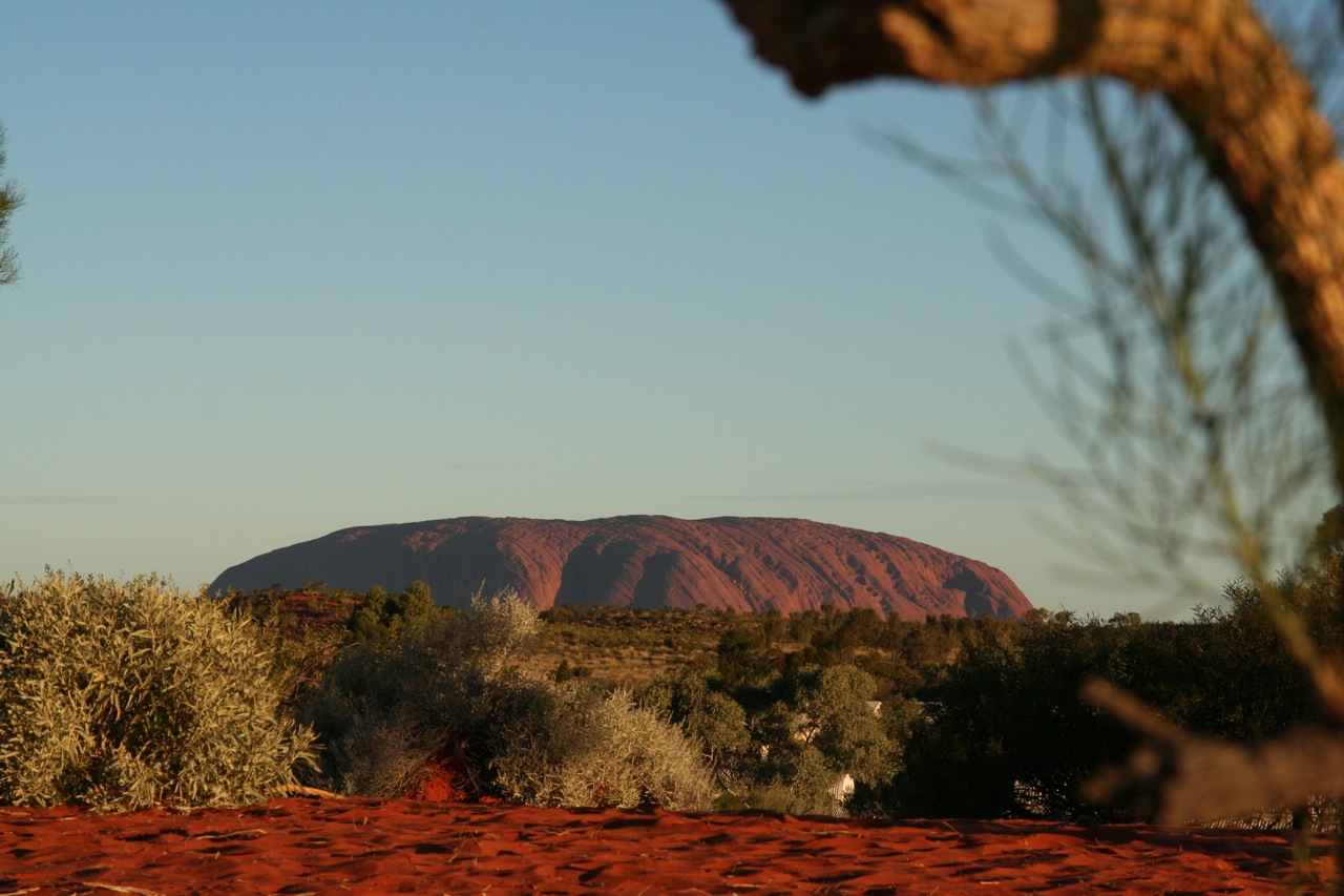Journeys of THE SILVERY NOMAD: Red, red, red... Australia's alluring ...