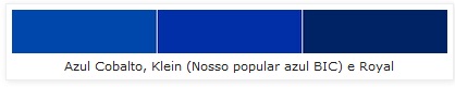 Mitchel Pimentel Consultora em Estilo: Azul Bic a cor do Verão