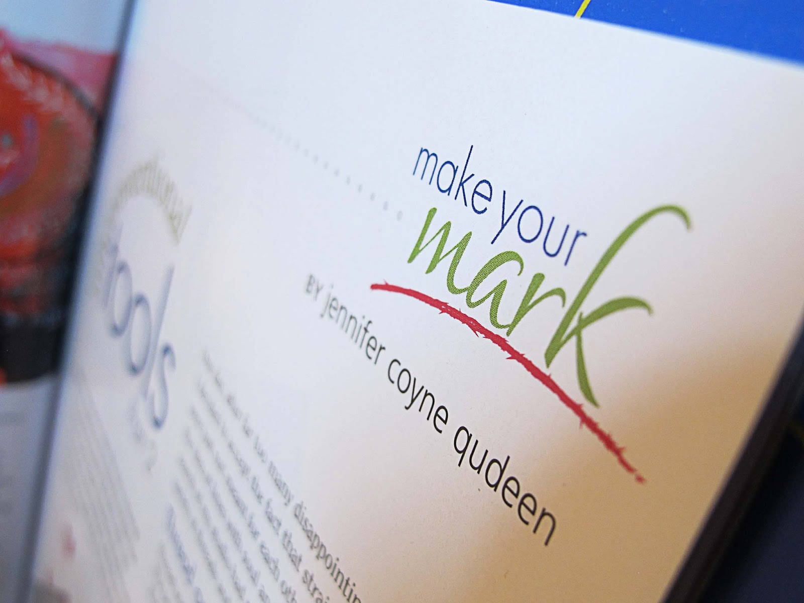 Jennifer Coyne Qudeen: Make your mark