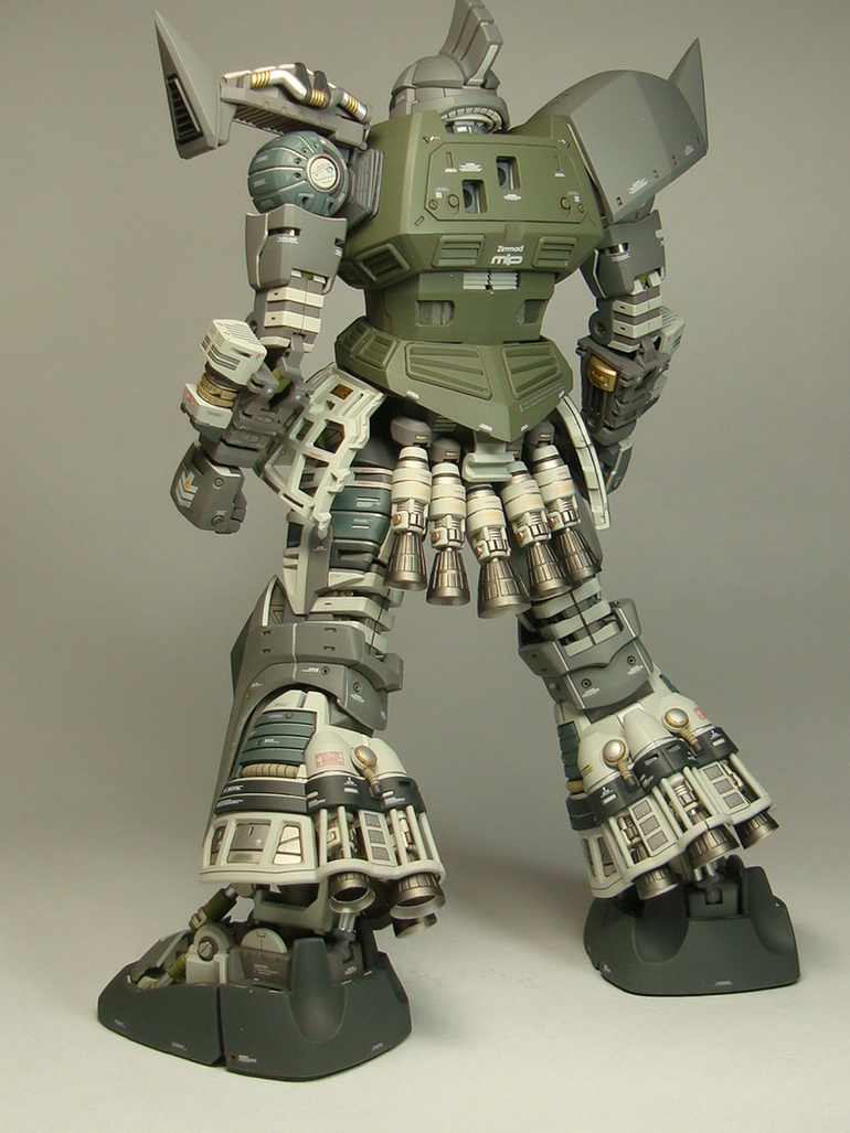 GUNDAM GUY: MG 1/100 Gelgoog Ver. 2.0 - From Modeler Gallery