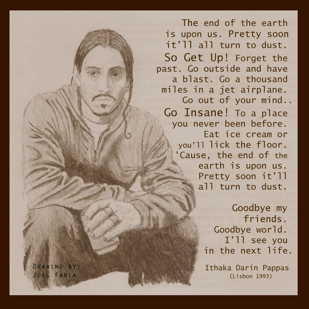 "SO GET UP" : So Get Up - A Poem By Ithaka Darin Pappas