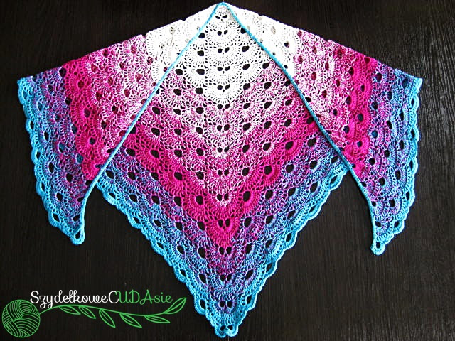 Szydełkowa chusta Virus - SzydelkoweCUDAsie