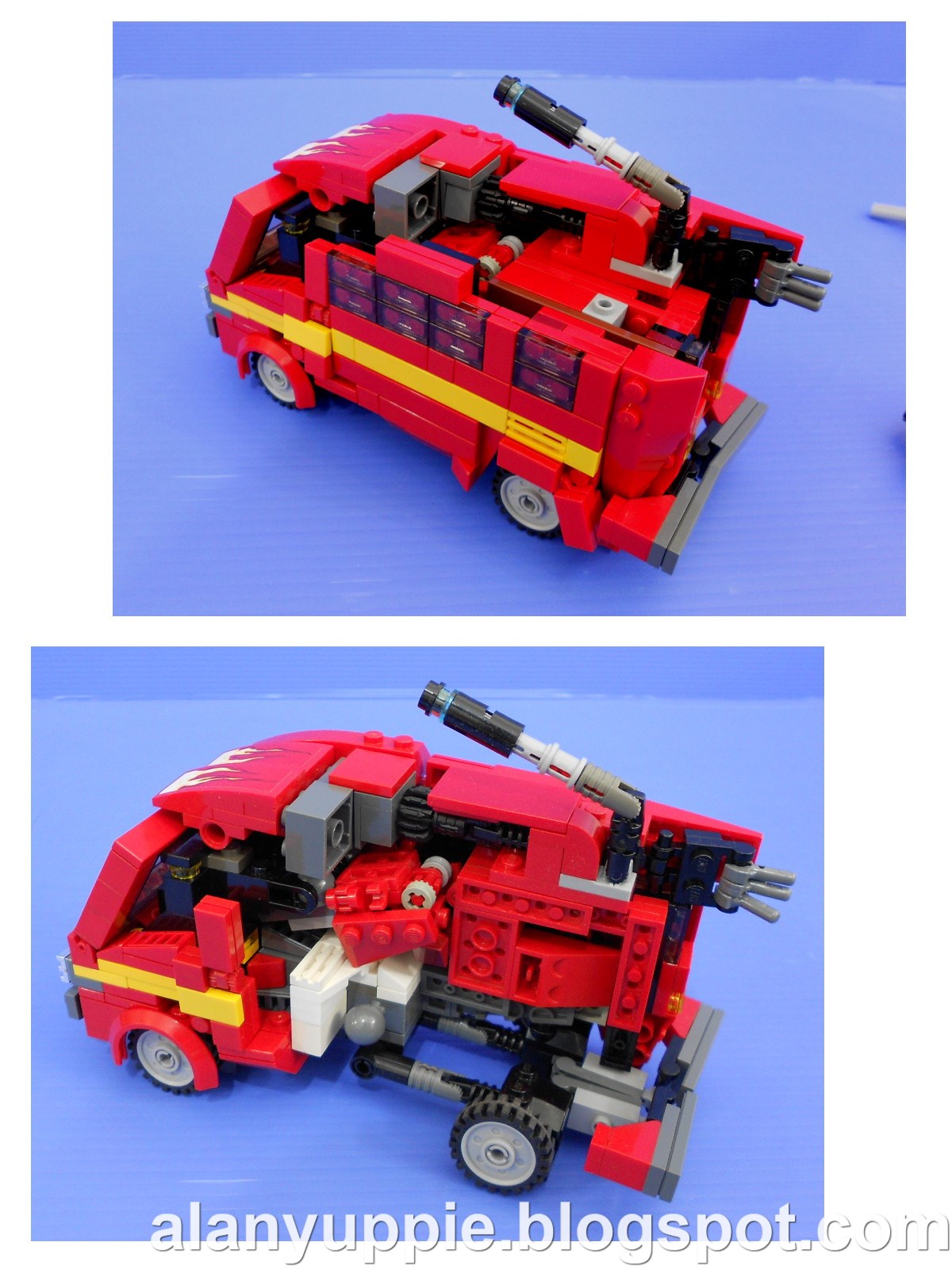 Alanyuppie's LEGO Transformers: LEGO Ironhide and Ratchet Part 2 - Bot ...