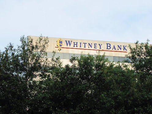 H-Town-West Photo Blog: Whitney Bank corporate logo