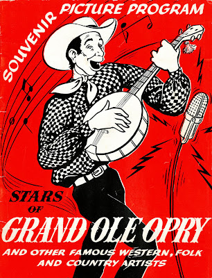 Hairy Green Eyeball 3: Grand Ole Opry Souvenir Picture Program circa 1953