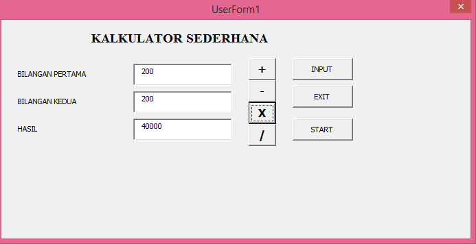 Everything in life: Aplikasi Kalkulator sederhana menggunakan Ms.Excel ...