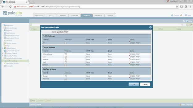 My Palo Alto Networks PCNSE Journal: Configuring Syslog, SNMP and ...