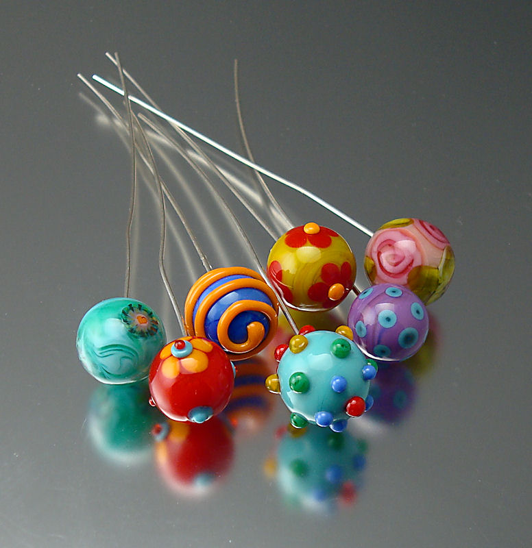 Loribeads - Lori Peterson: Lampwork head pins