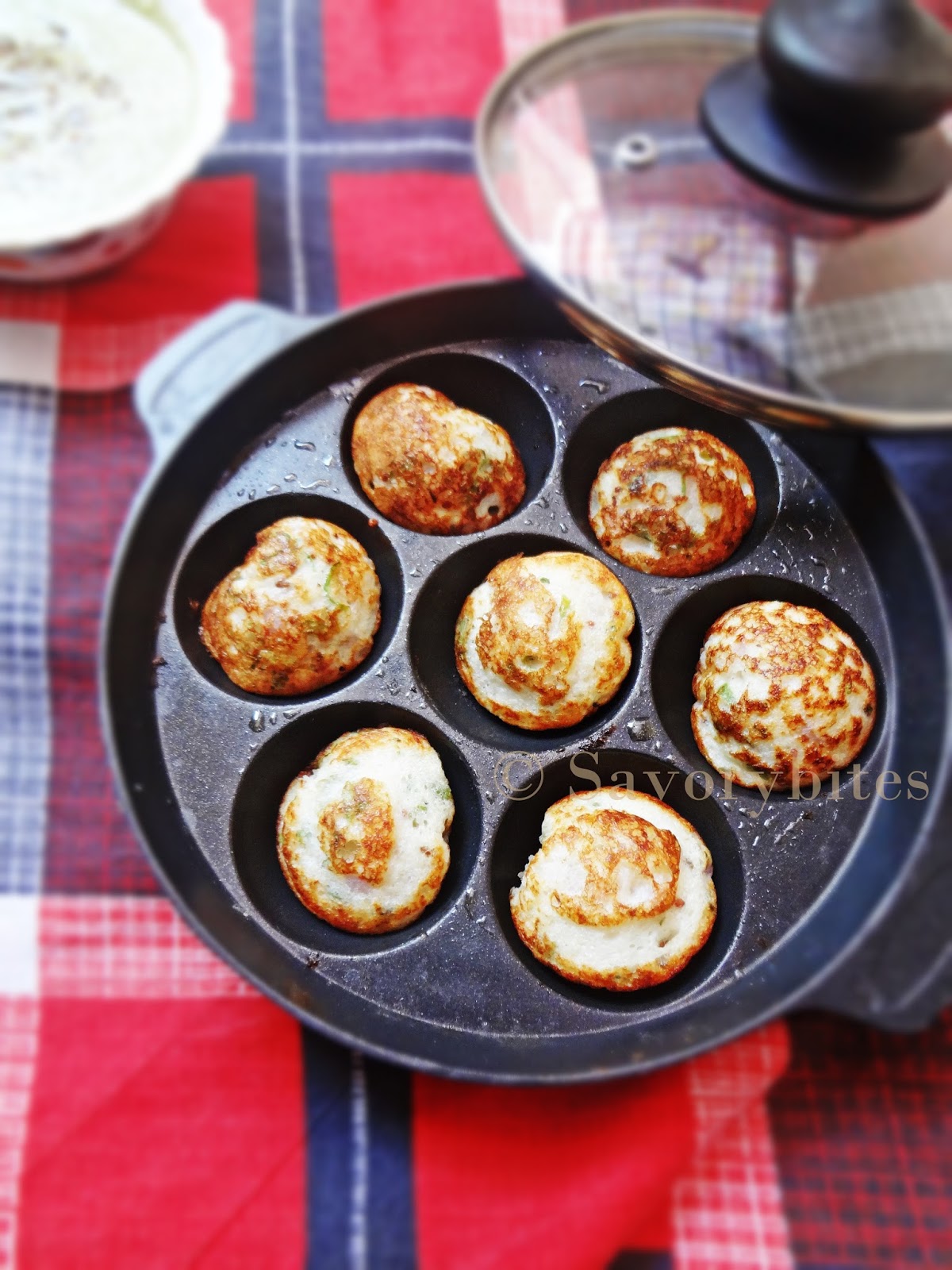 Masala Appe / Paniyaram | Savory Bites Recipes - A Food Blog with Quick ...