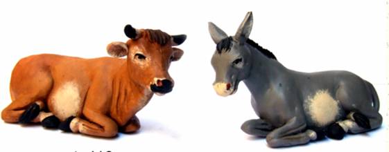 Calendario dell'Avvento : 14 dicembre -Il bue e l' asinello per ...