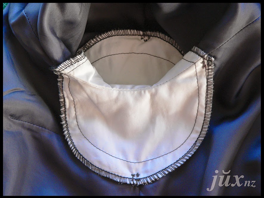 juxtapose: How to make dress shields - removable and reusable!