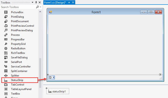 Display Date and Time in StatusStrip / StatusBar in Windows Form Application ~ IT Tutorials with ...