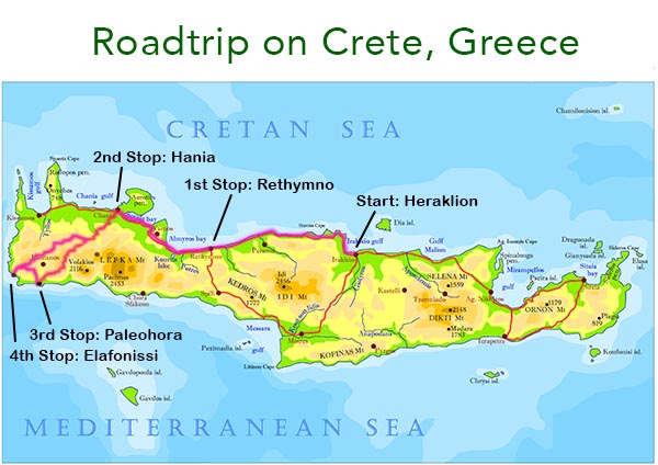 My Roatan - Adventures in Creating Nirvana: crete roadtrip: elafonissi