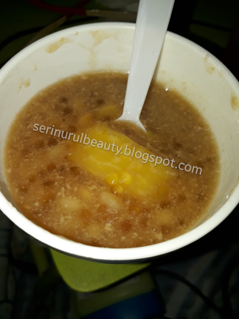 Healthy Nurul Beauty: My lunch of pengat pisang helang/lang today.