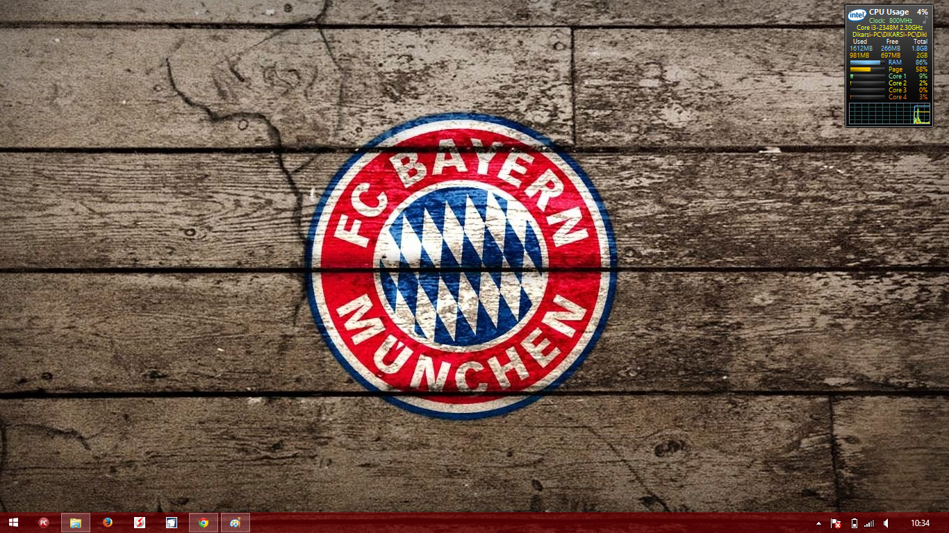 Bayern Munchen Windows 7, 8 & 8.1 Theme ~ DIKARSI CHEATER