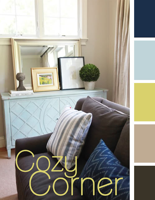 The Noble Wife: Color Story: Cozy Corner