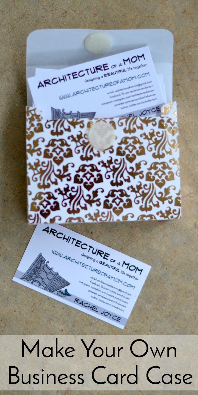 Architecture of a Mom: Little Business Card Box