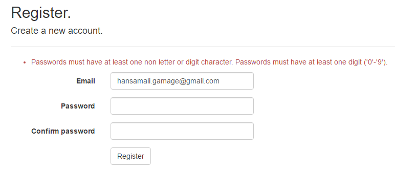 Hansamali Gamage: Customize User Authentication using ASP.NET Identity