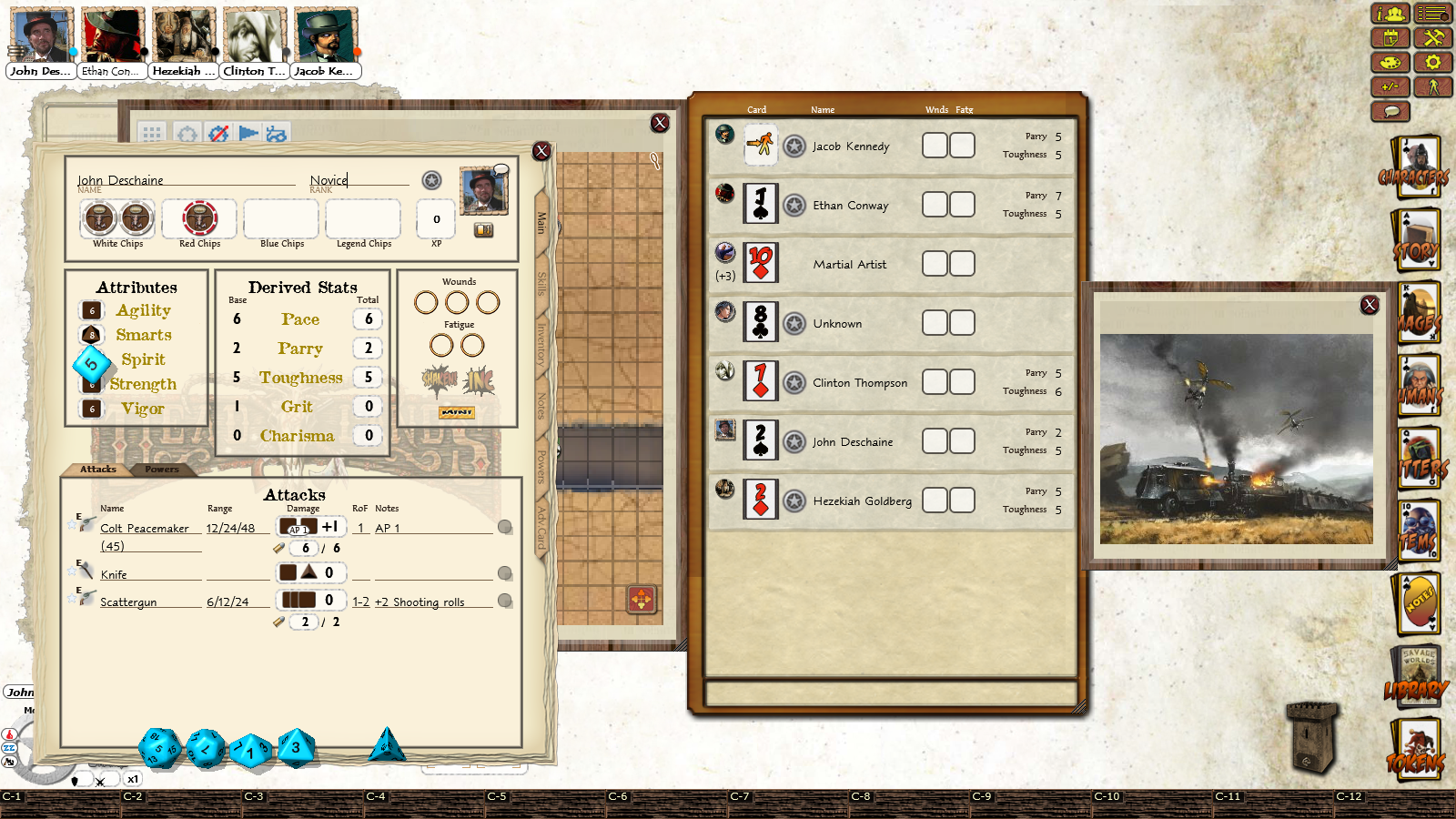 Deadlands Reloaded Character Sheet - tblasopa