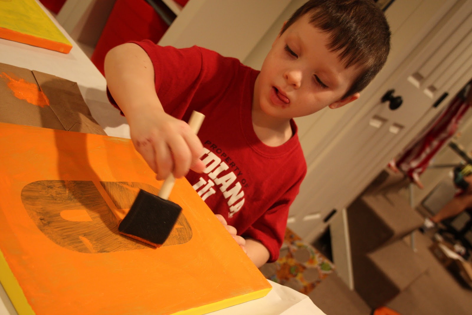 Dickerson Diaries: Canvas Letter Tutorial