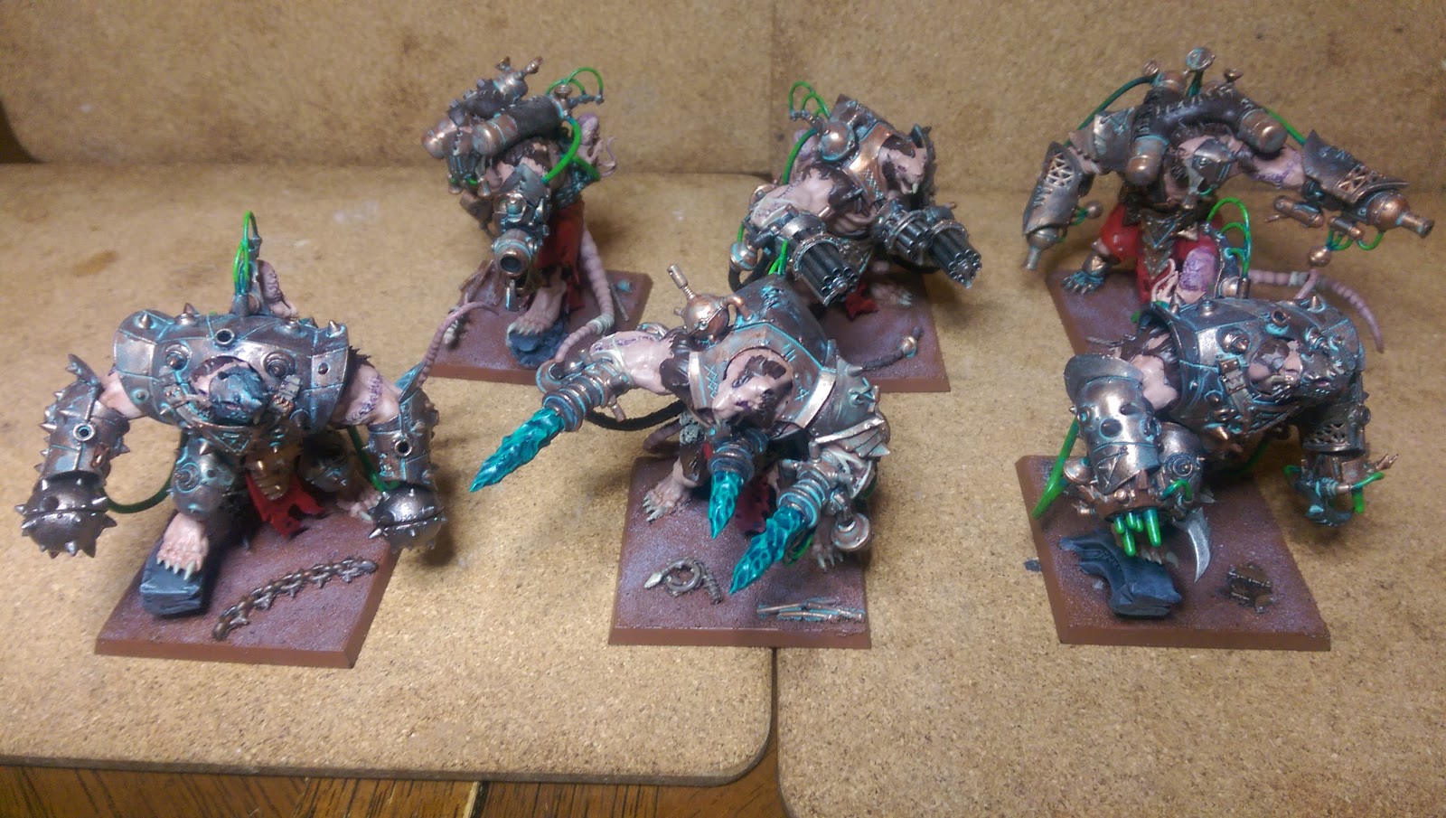 The Painted Rat: Stormfiends - painted!