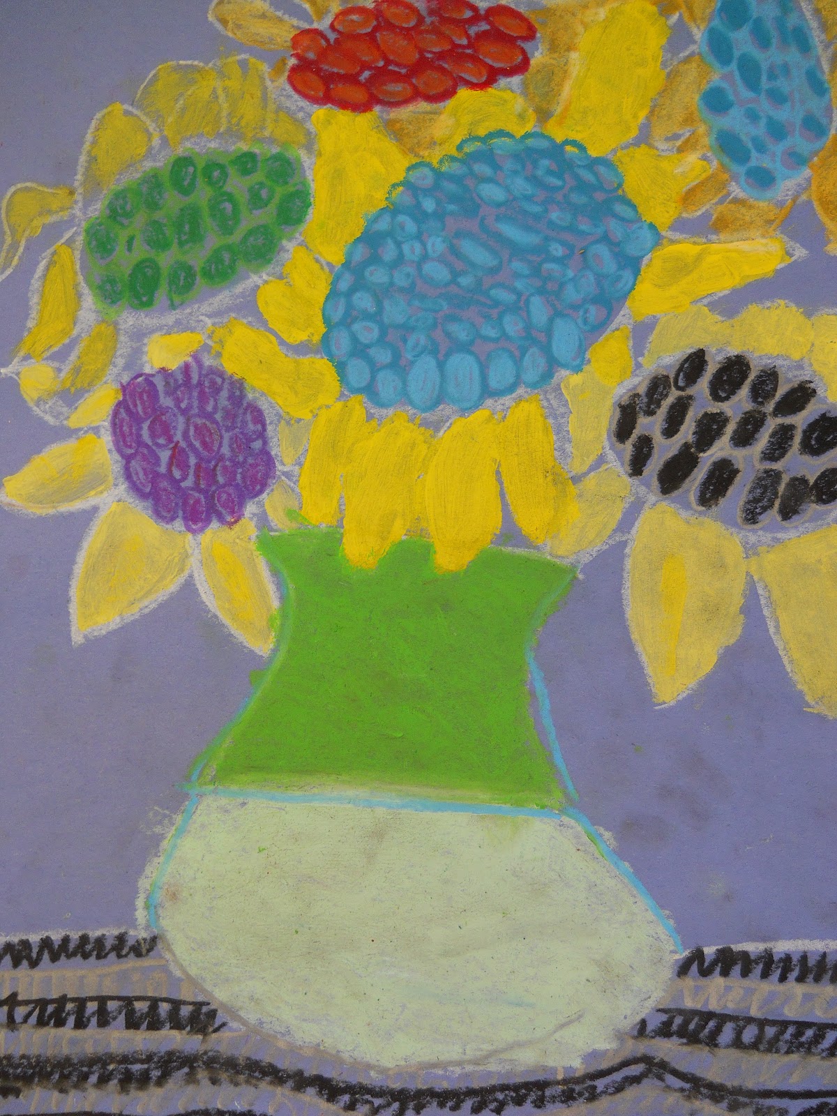 The Elementary Art Room!: Van Gogh Sunflowers