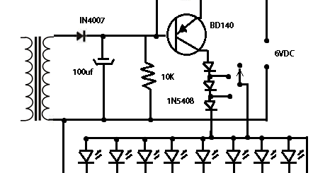 Skema Rangkaian Lampu Emergency LED Simple - Masputz.com