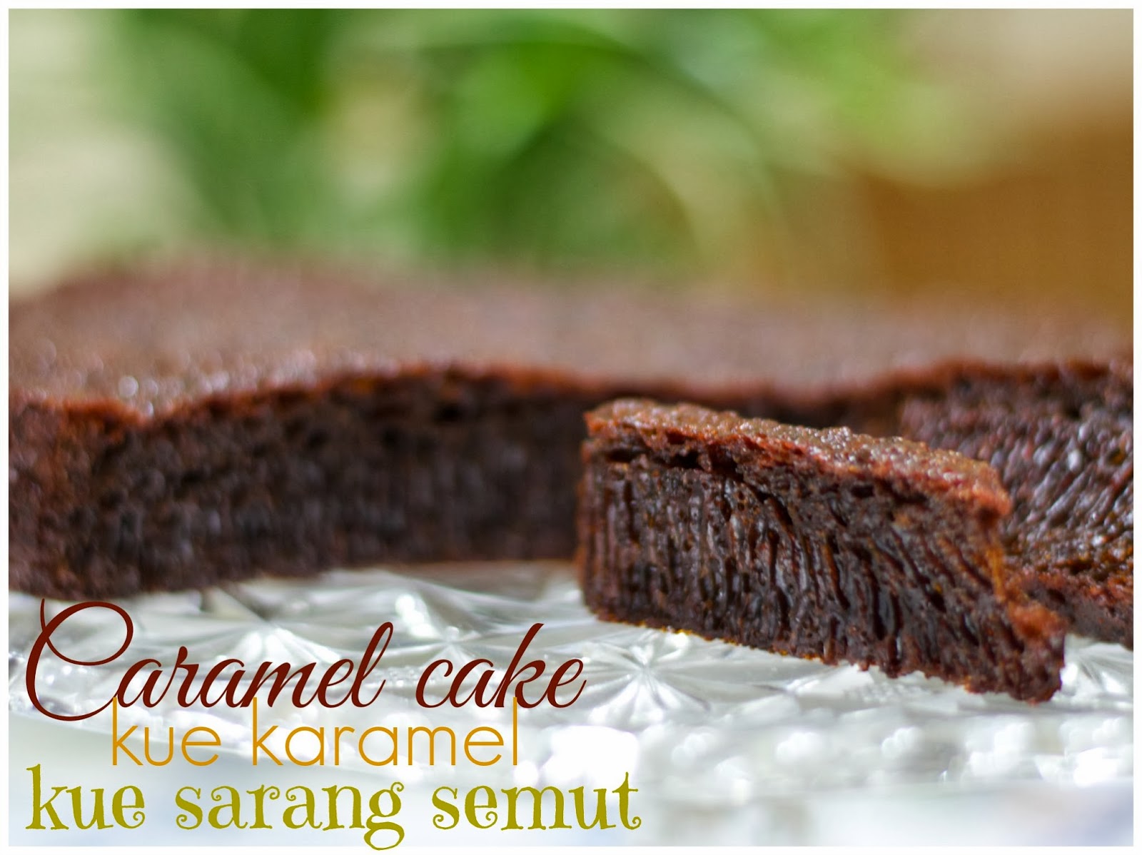 Indonesian Medan Food: Kue Karamel / Kue Sarang Semut / Caramel Cake