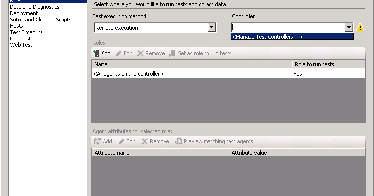Anuj Chaudhary: Visual Studio 2012 RC – Manage Test Controllers