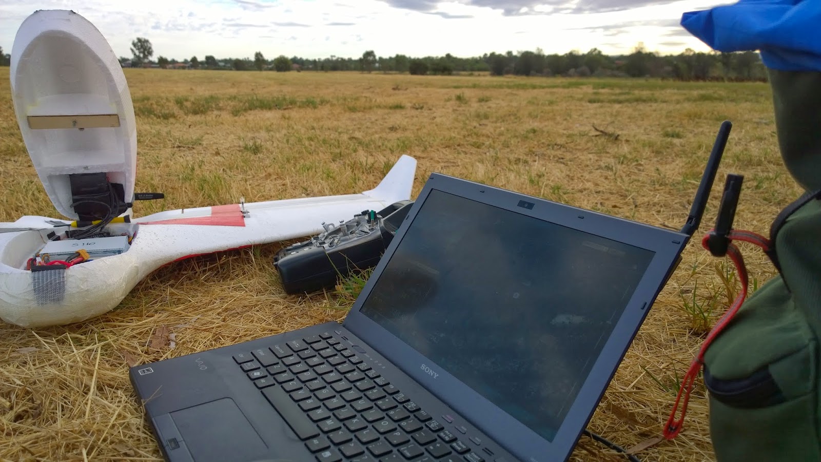 First flight with APM