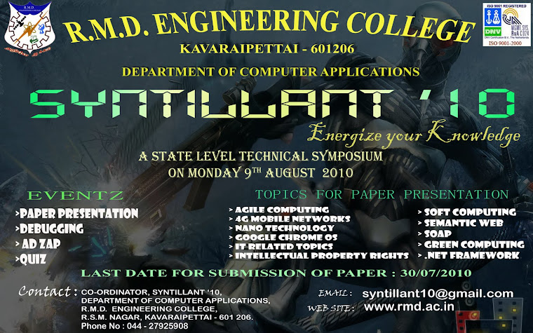 College symposium banner