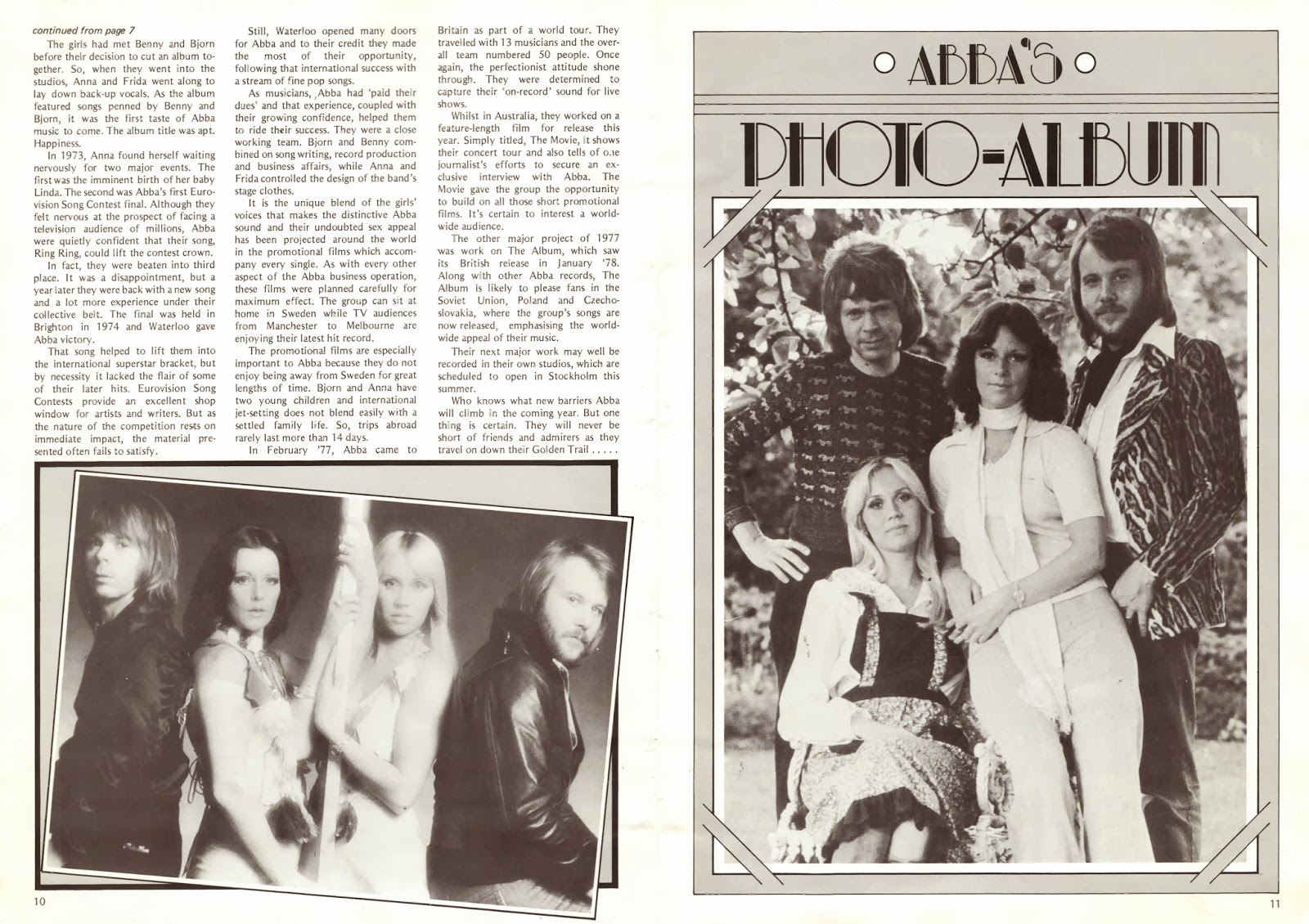 ABBA The Articles: 1978: ABBA Special