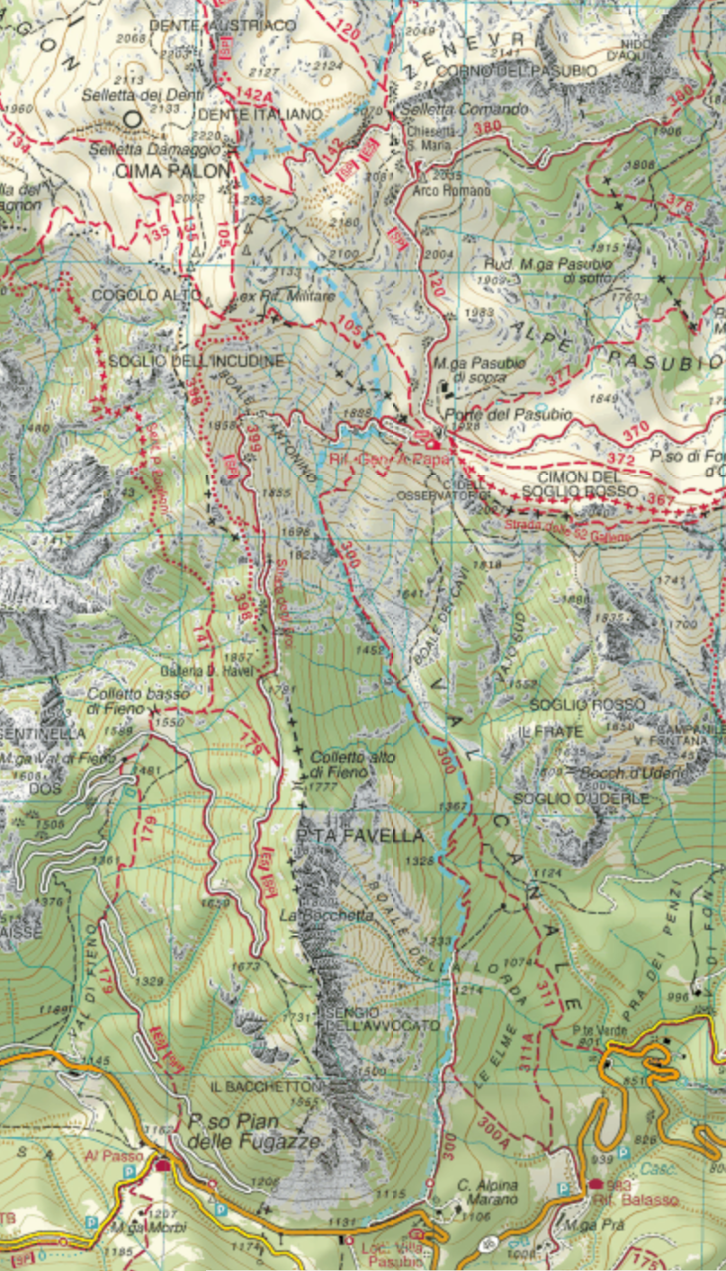 MONTE PASUBIO CIMA PALON