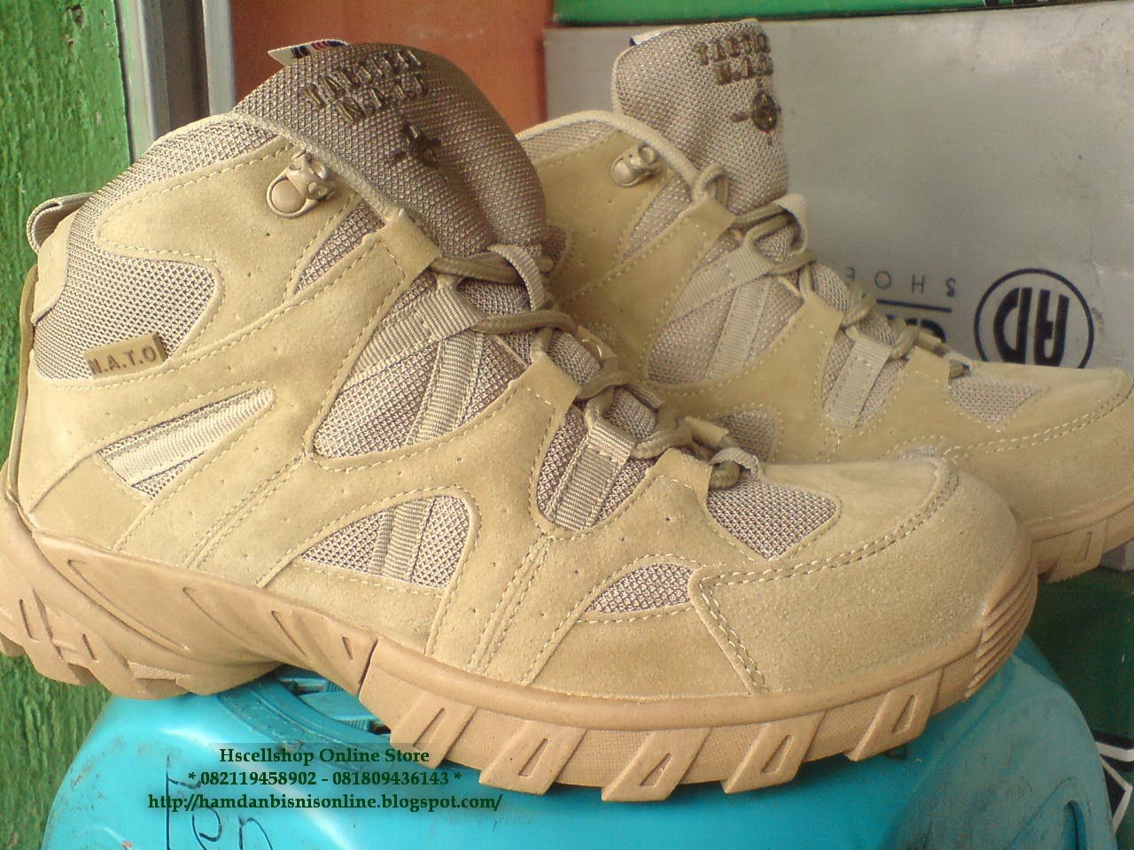 Sepatu Tactical Nato Pendek KODE SPT19 | hscellshop