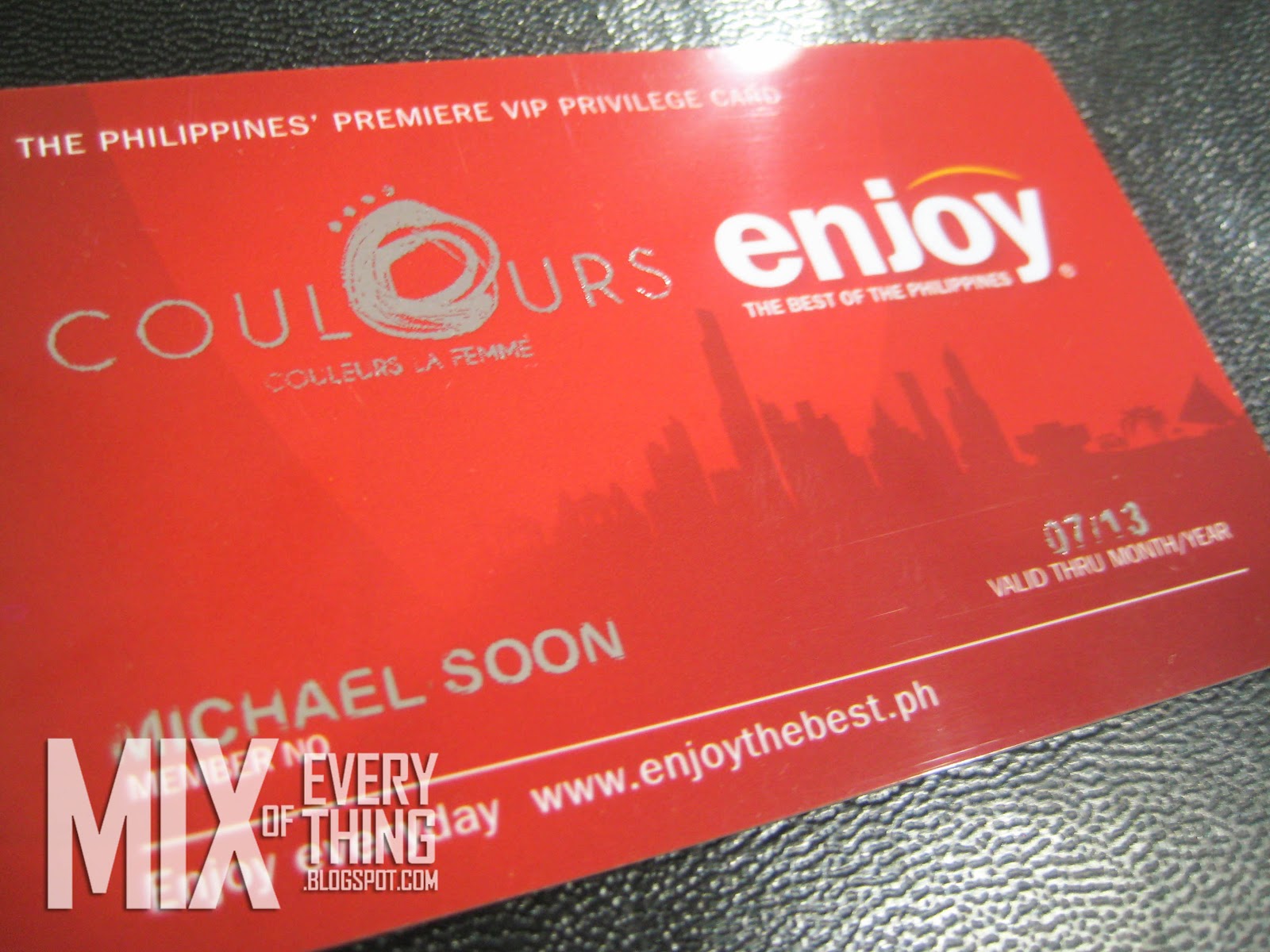 Finally!! I have my 'Enjoy' privilege card - Blog for Tech & Lifestyle
