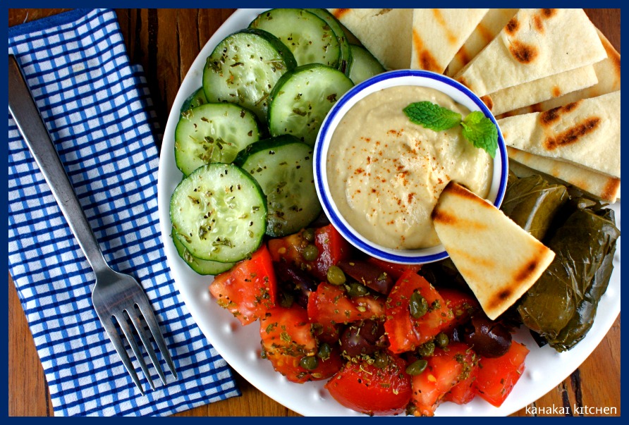 Kahakai Kitchen: Tomato Salad and Cucumber Meze, Part of a Simple and ...