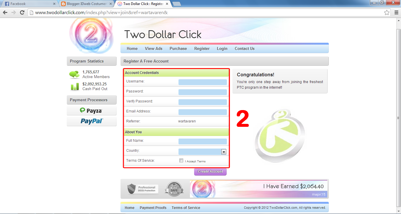 TWO DOLLAR CLICK: CARA MENDAPAT UANG DOLAR DENGAN MUDAH DAN CEPAT 10 ...