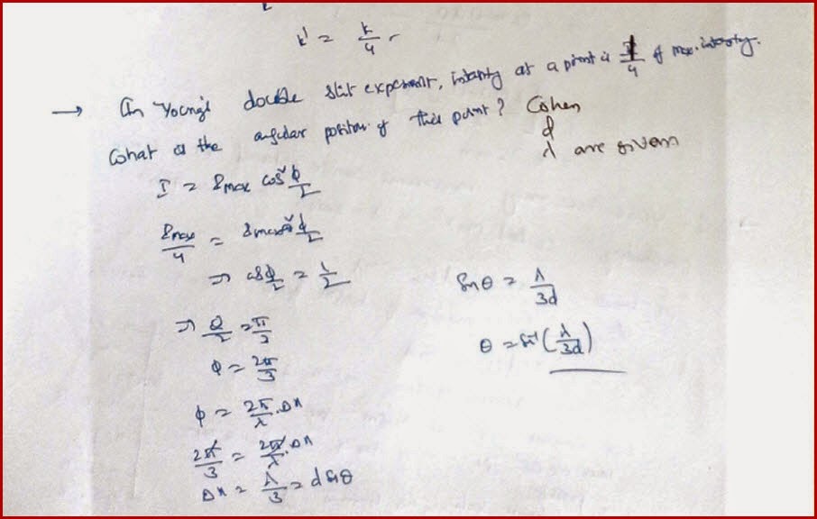 Interference Fringe shift and Problems | IIT JEE and NEET Physics