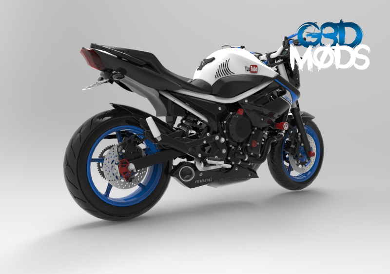 XJ6 Blue Red ADAPTADA