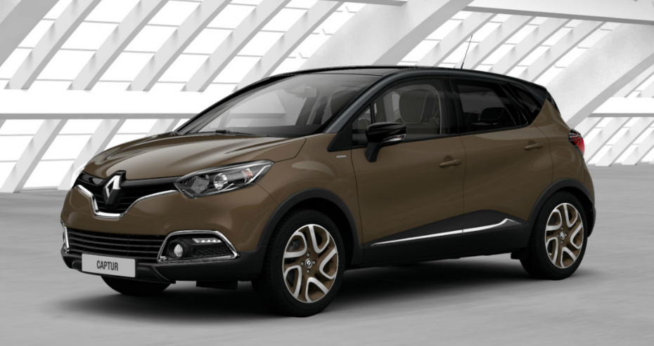 Renault Captur 1 (2013 à 2017) - Couleurs, code couleur
