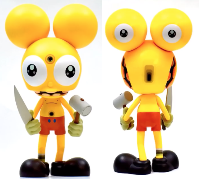 SPACE MONKEY (Blue Edition) by DALEK X UVD Toys (for Aug 28-Drop)