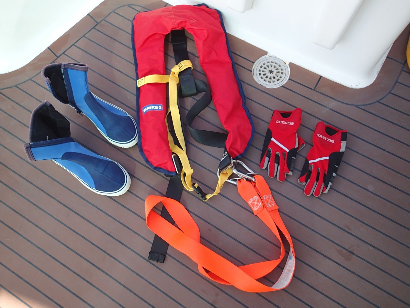 Nimrod catamaran: Louisiades Prep - The Boat, Health & Safety