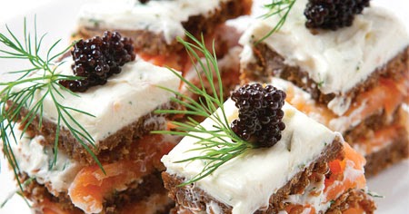 Decadent Salmon Stacks recipe -Taste USA