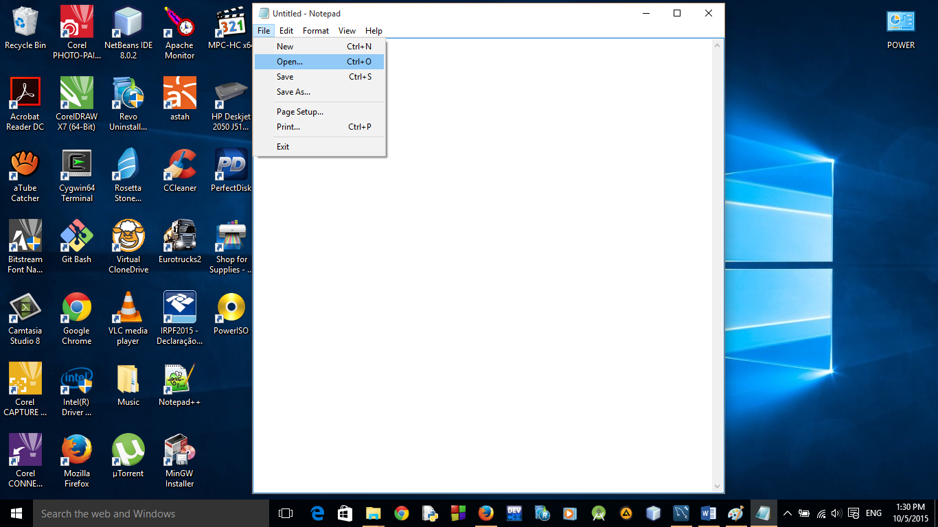Tutoriais e Dicas de Informática: Abrir o Bloco de Notas do Windows ...